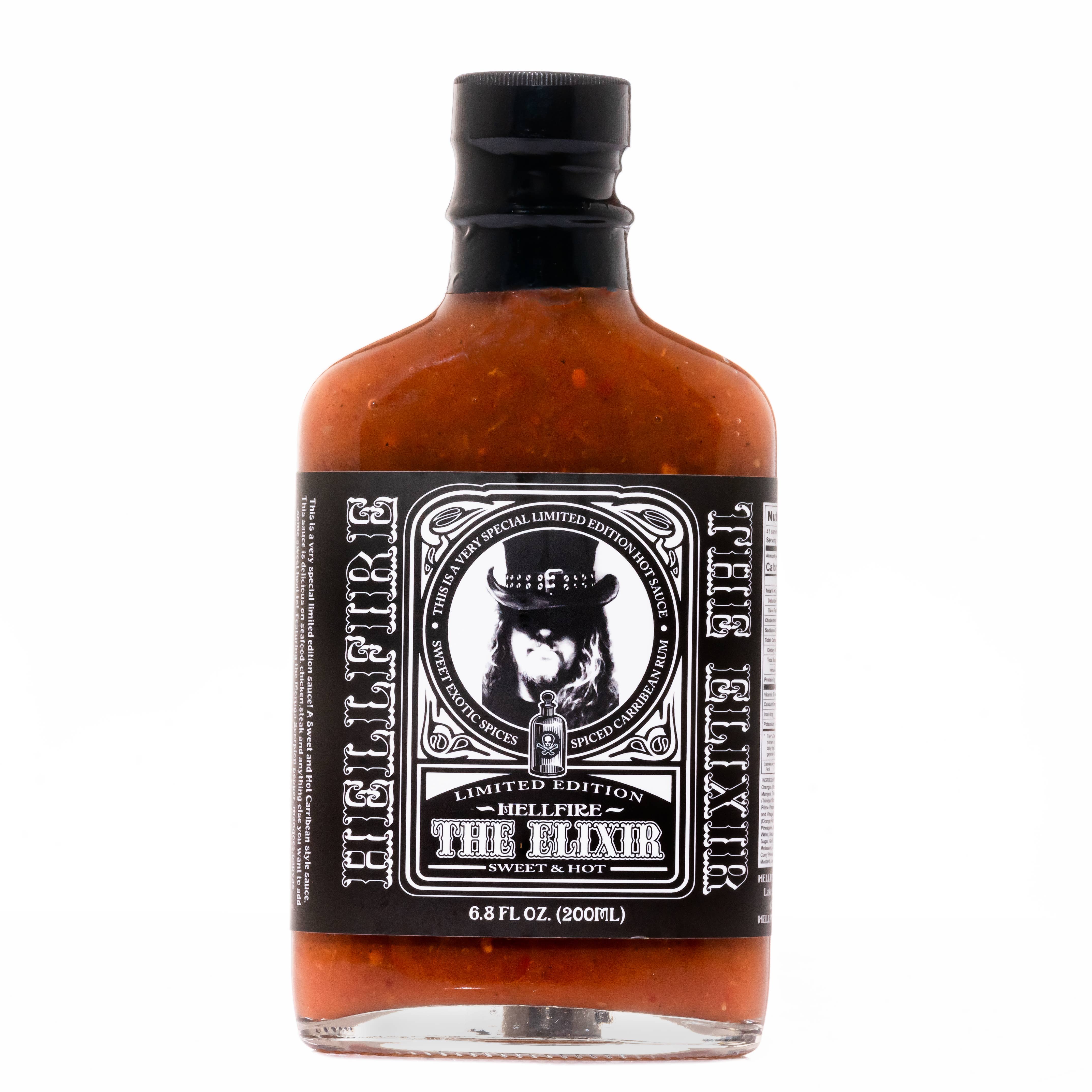 Hellfire - The Elixir Hot Sauce 200 ml – Swedish Pepper - World Wide ...